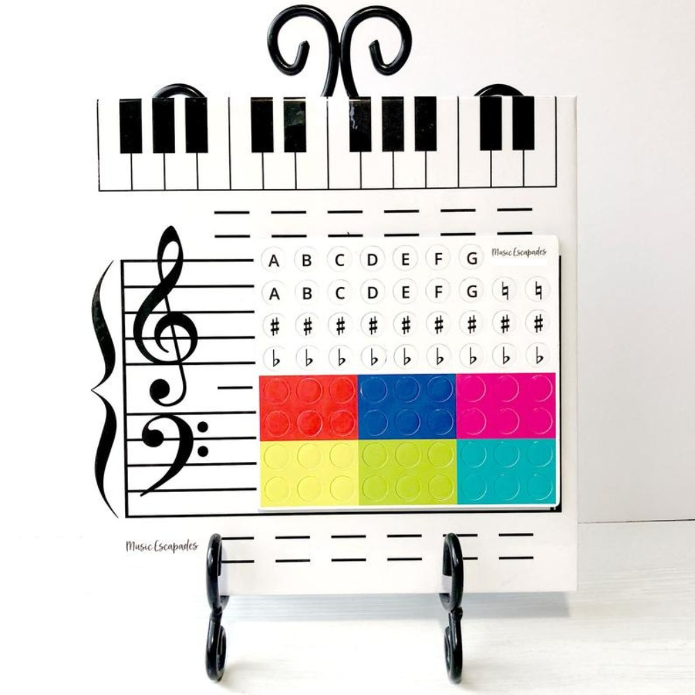 Lapboard Writing Music Score Whiteboard Erasable Reusable Music ...