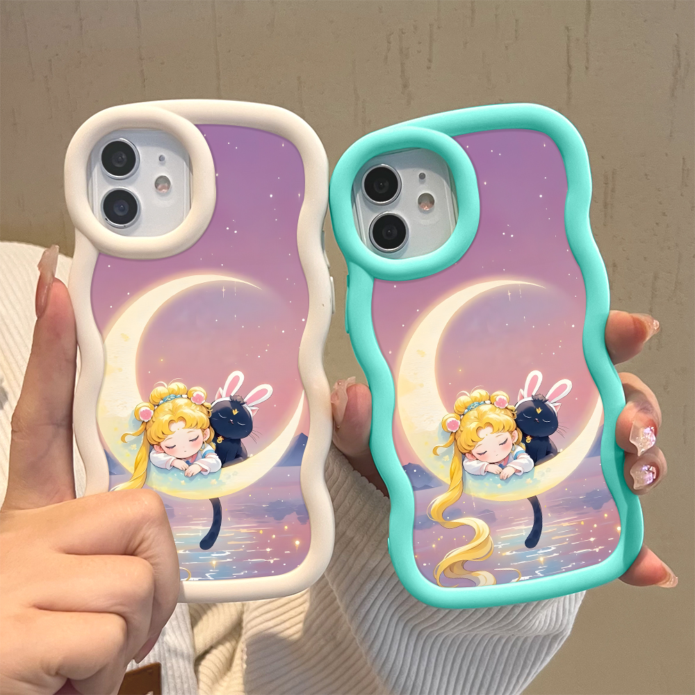 AMORVOR for OPPO A1K Realme C2 Back Cover Cute Sailor Moon Pattern ...