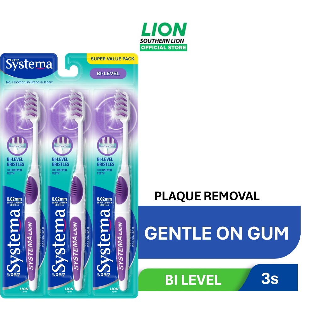 Systema Toothbrush Super Value Pack (3S) - Bi Level | Lazada