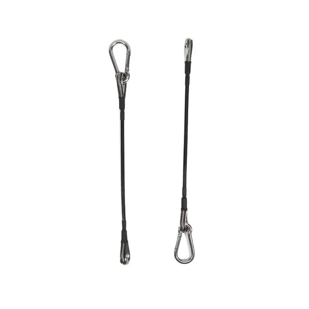 Durable Stainless Steal Gym Cable Extension Tricep Pull Down Climbing ...