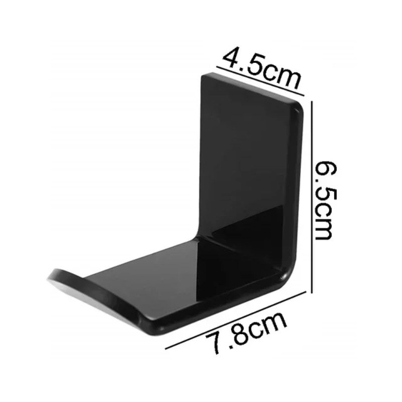 Universal Headset Holder Self-Adhesive Wall Mounted Headphone Hanger PC ...