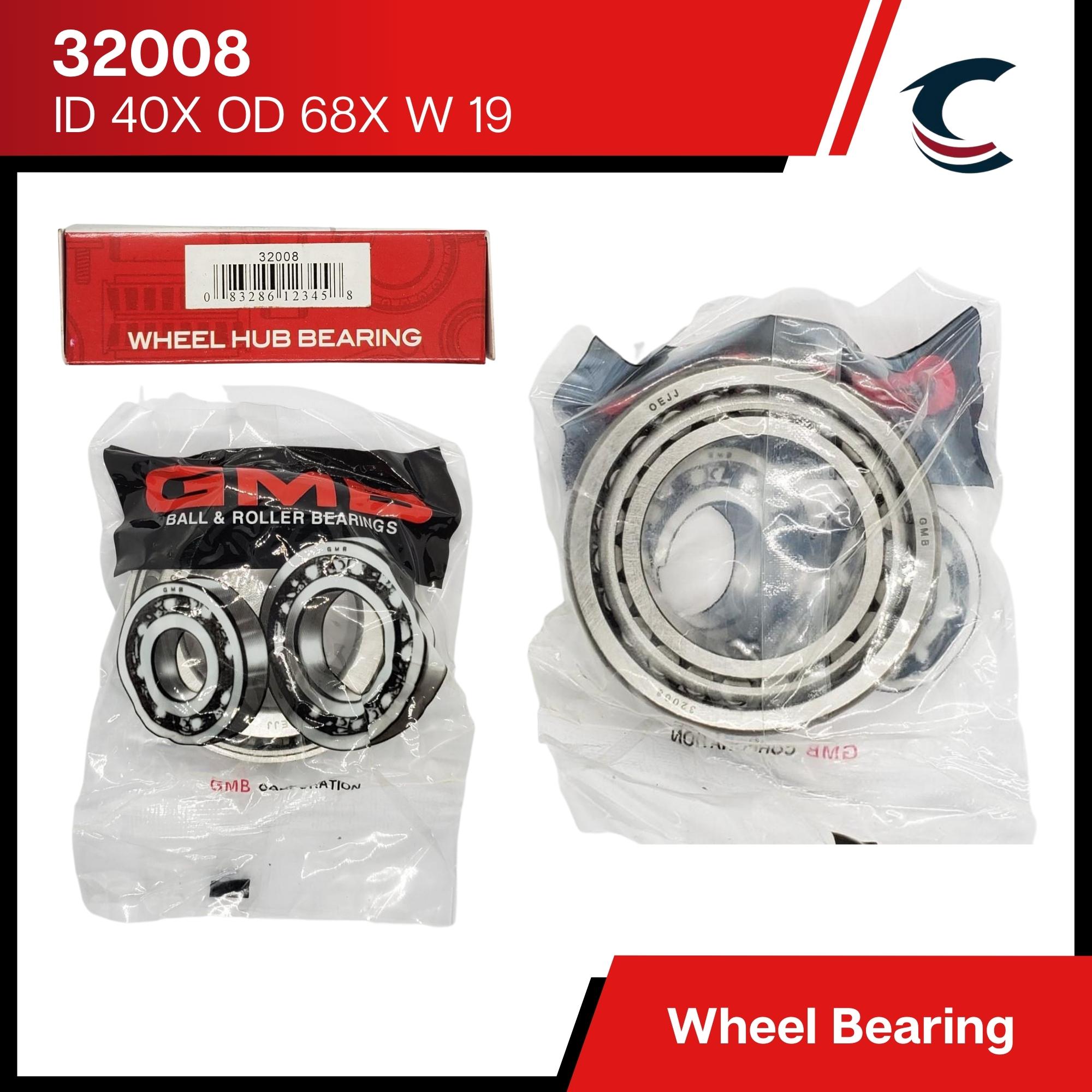 GMB BEARING 32008 (ID 40x OD 68x W 19) | Lazada PH