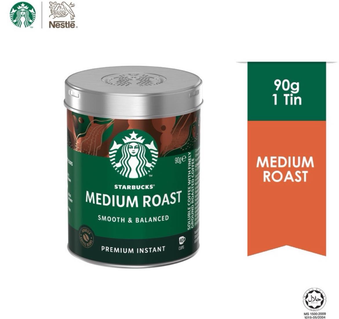 Original STARBUCKS® Medium Roast Premium Instant Coffee, 90g/Tin | Shop ...
