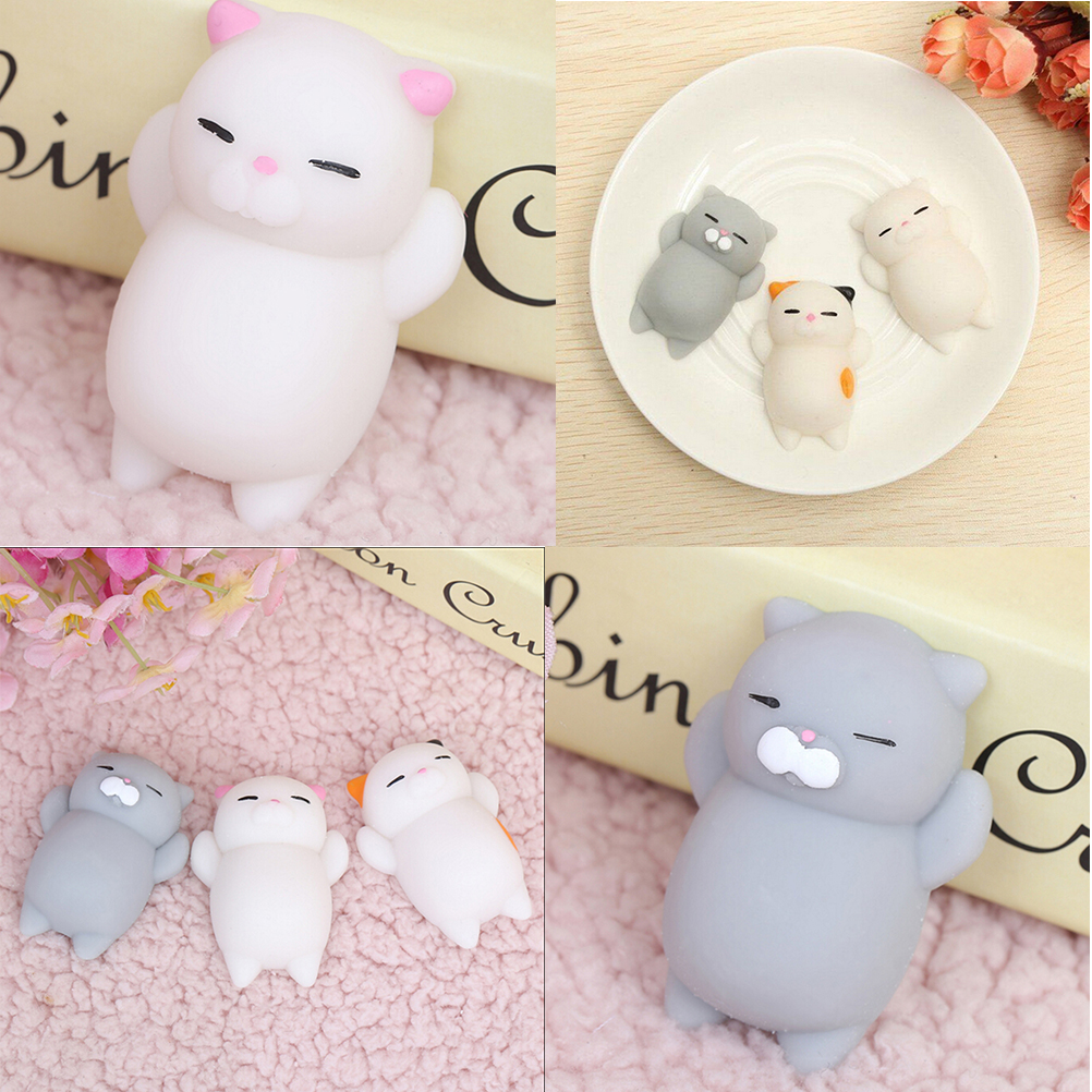 Super Slow Soft Rising Squishy Squeeze Cute Cat Expression Smile Face ...