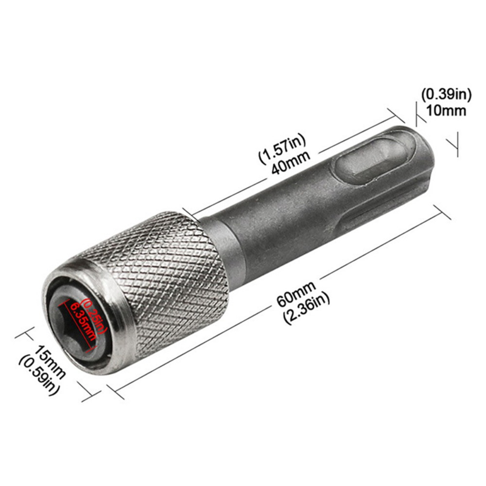 SDS Round Shank Adapter Rod Holder Adapter Drill Head Adapter Electric ...