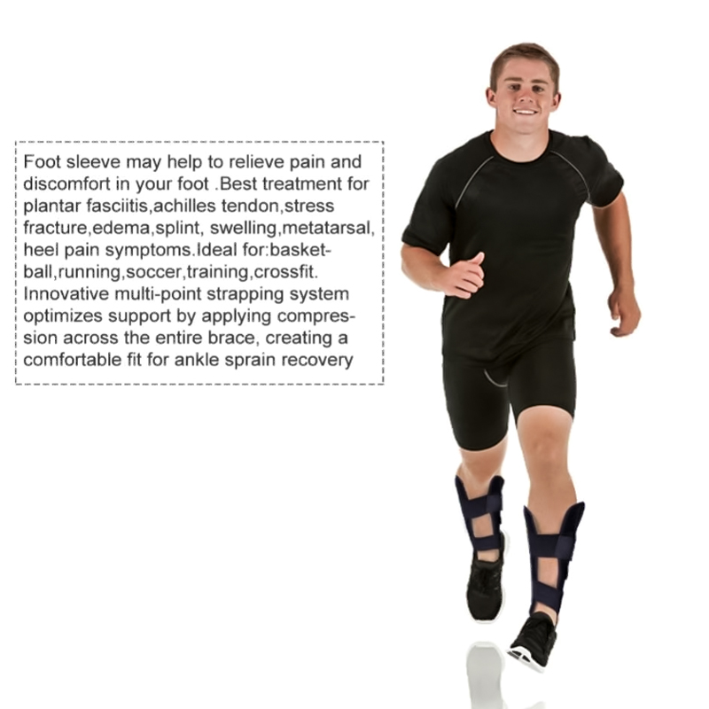 Adjustable Ankle Brace Support Stabilizer Ankle Protector Sprain Splint ...