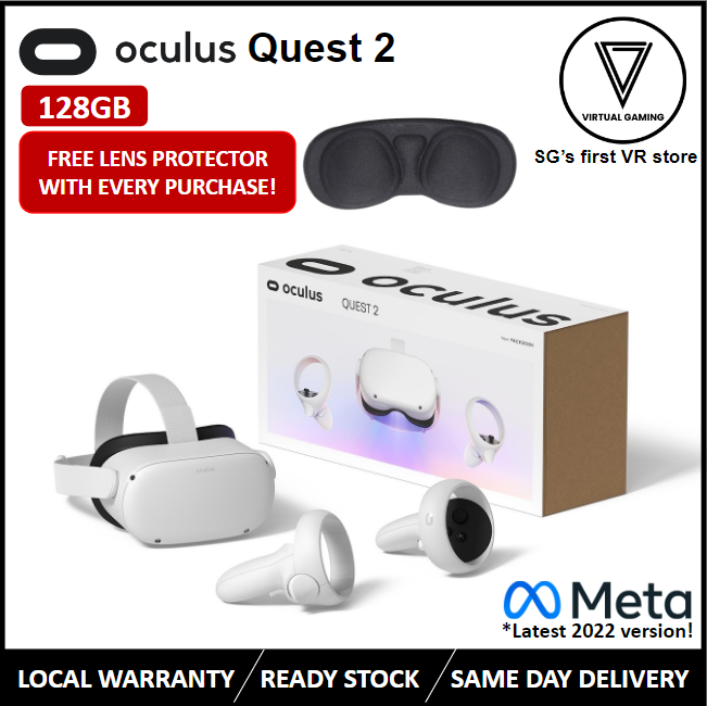 Oculus Quest 2 By Meta Advanced All In One Virtual Reality Vr Headset
