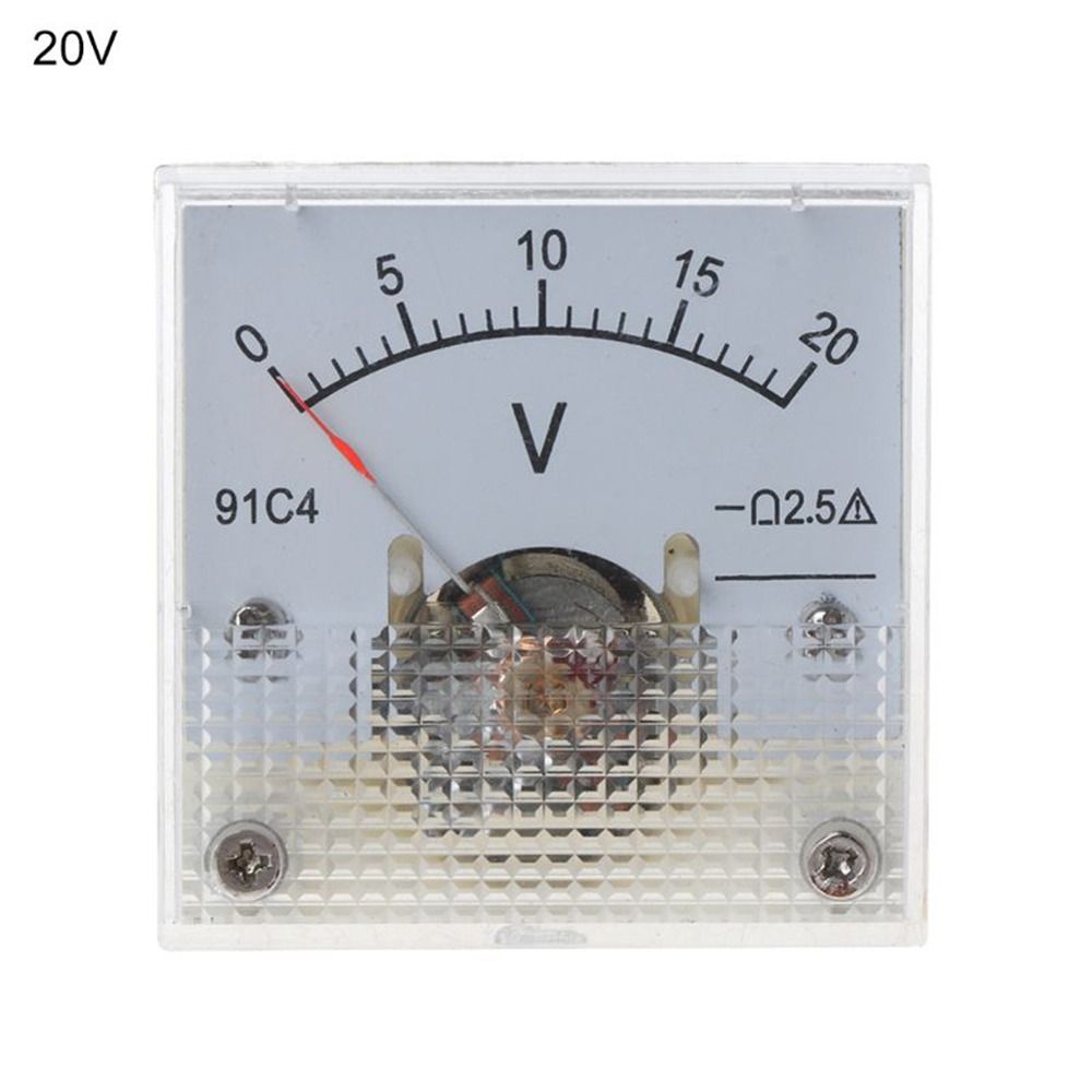 Pointer Type DC Voltmeter 91C4-V 0-5V 20V 30V 100V 150V 250V Analog ...