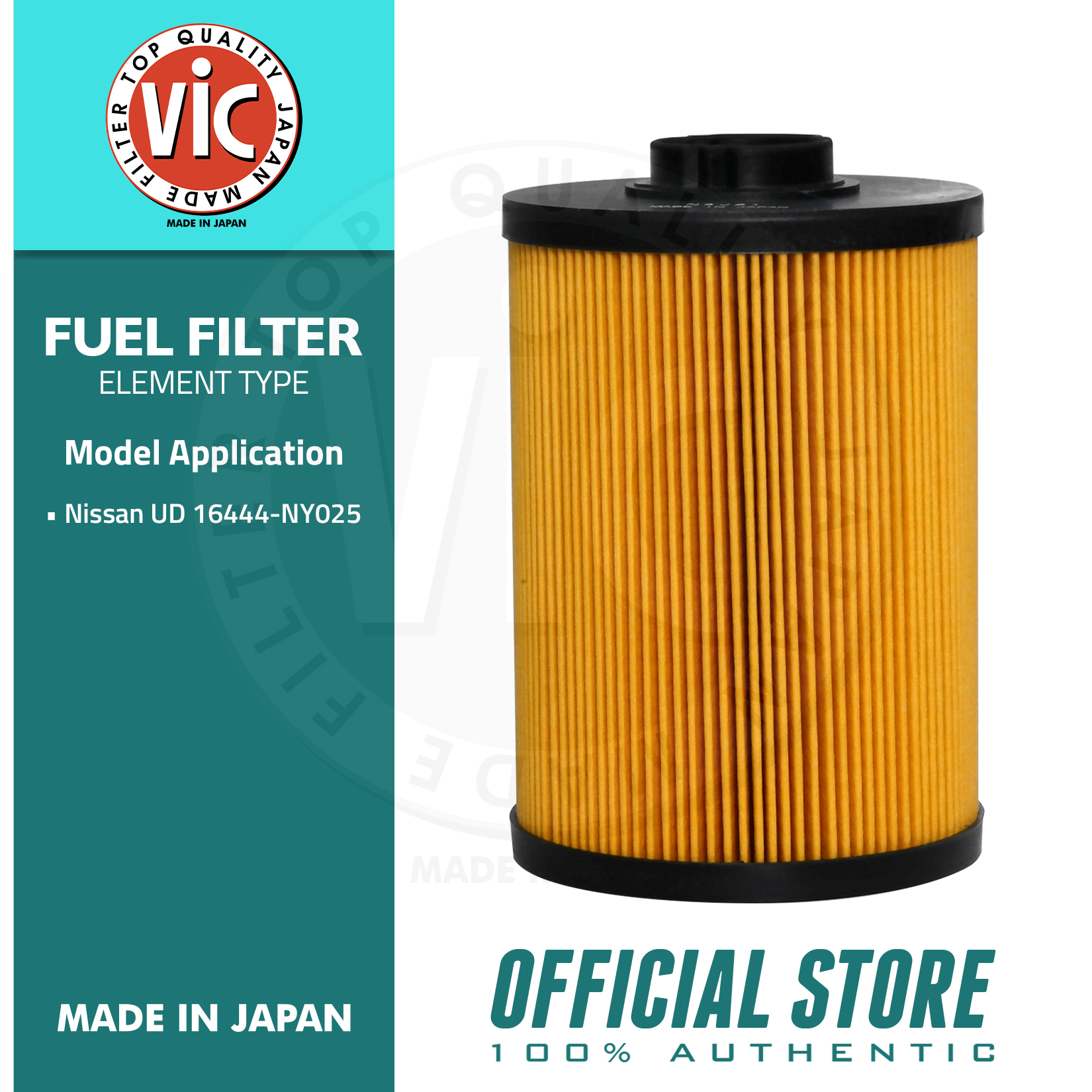 VIC Fuel Filter F-336 For Nissan UD 16444-NY025 | Lazada PH