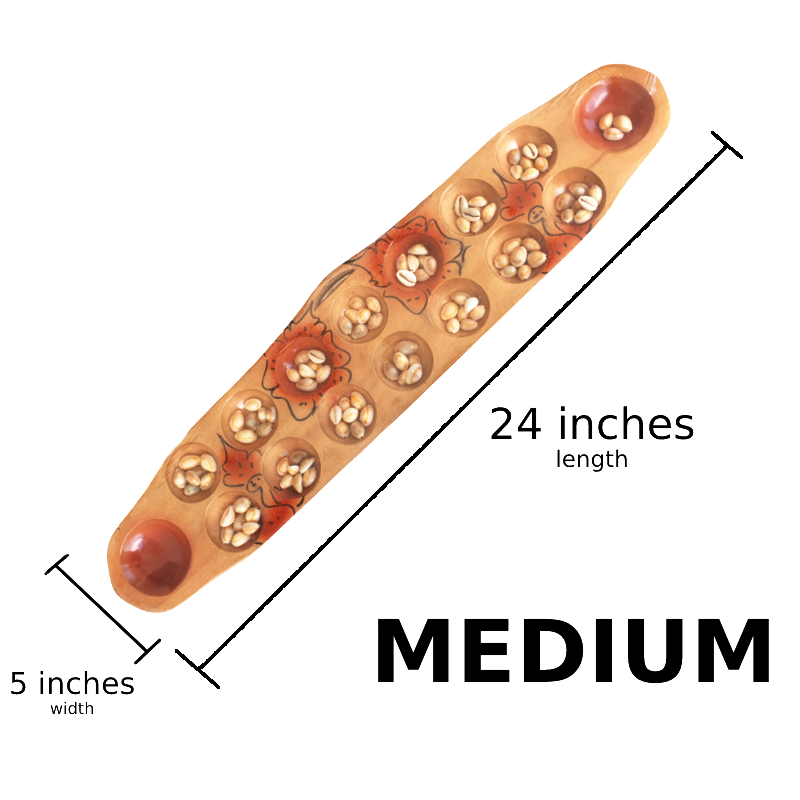 Sungka Board complete set with Sea Shells native product sturdy ...