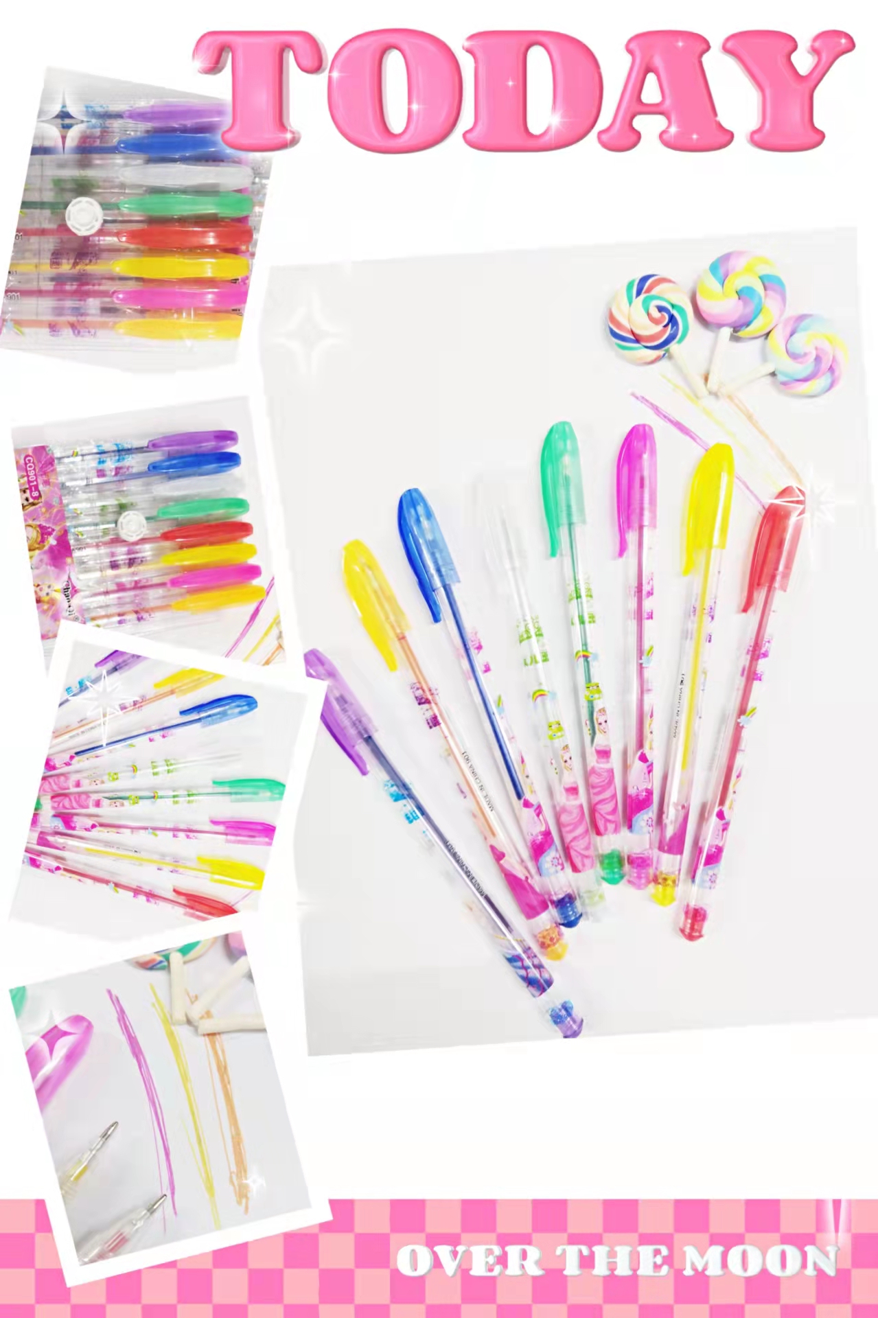 WLL GLITTER PEN / BLINKPEN 1.0MM 8PCS | Lazada PH