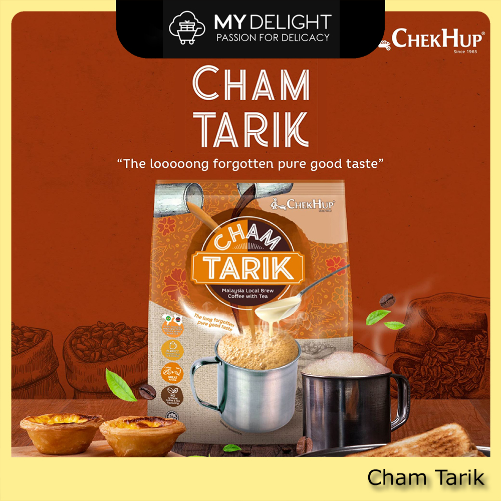 Chek Hup Tarik Series KOPI CHAM Tarik Chekhup White Coffee Teh Tarik SG ...