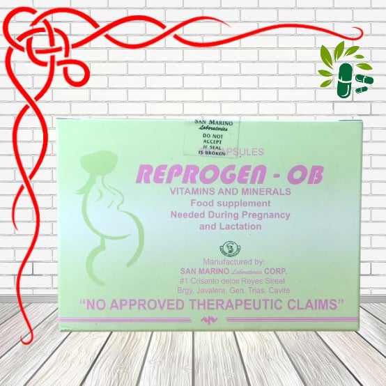 REPROGEN - OB Vitamins and Minerals 30 Capsules | Lazada PH