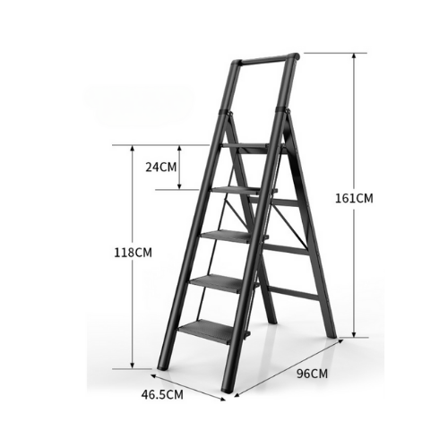 Premium Step Ladder 2/3/4/5 Step Ladder Foldable Ladder Domestic Ladder ...