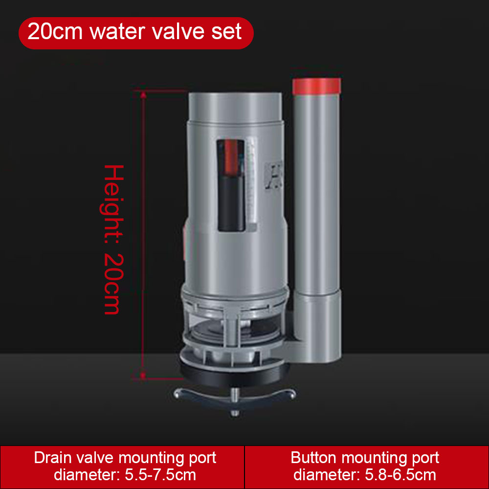 Toilet Tank Bottom Inlet Flush Valve Toilet Tank High Pressure Drain ...