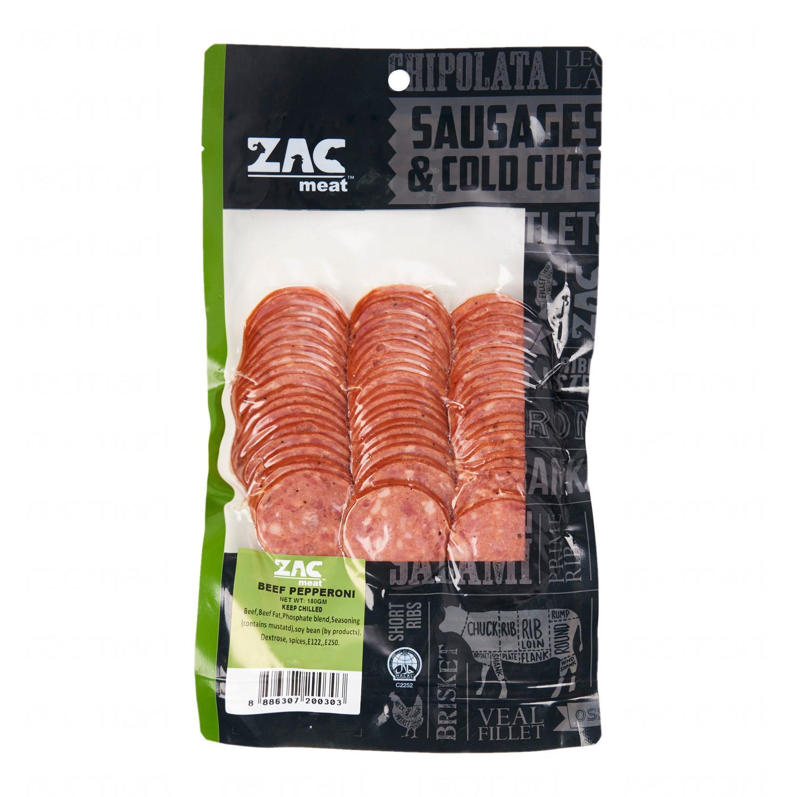 Zac Meat Beef Pepperoni | Lazada Singapore