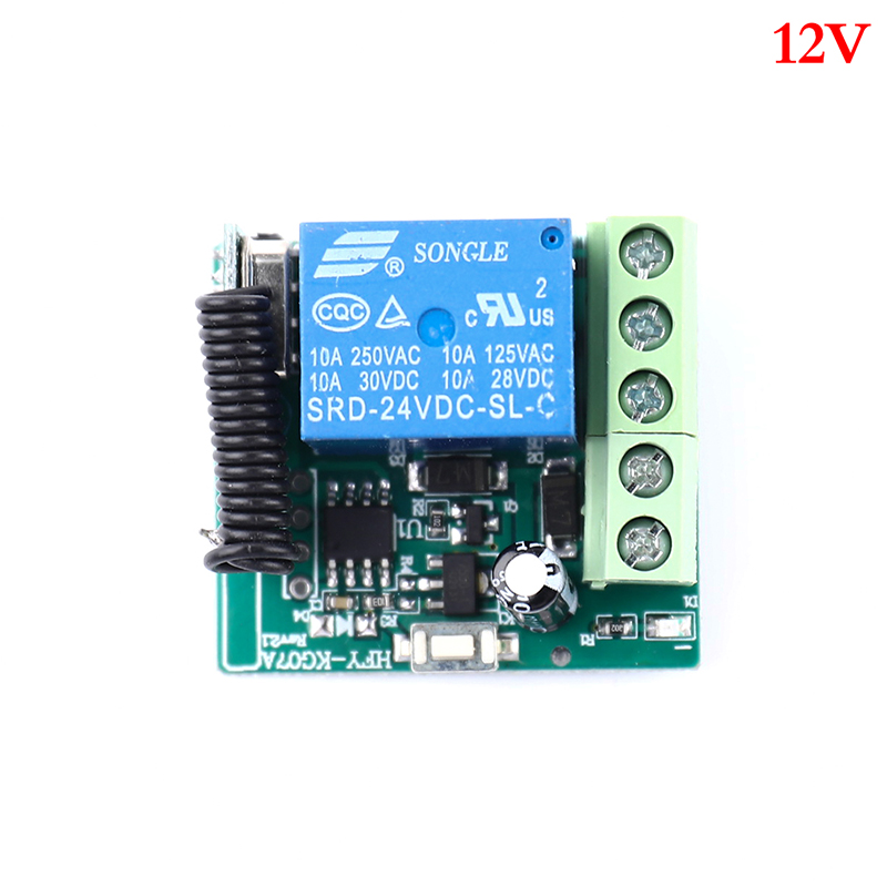 1Pc RF Transmitter 433 Mhz Remote Controls With Wireless Remote Control ...