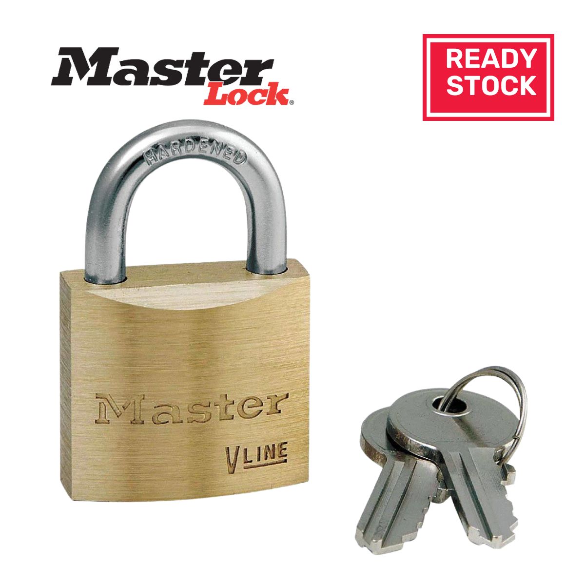 Master Lock V Line 19mm Brass Padlock, Keyed Alike | Lazada Singapore