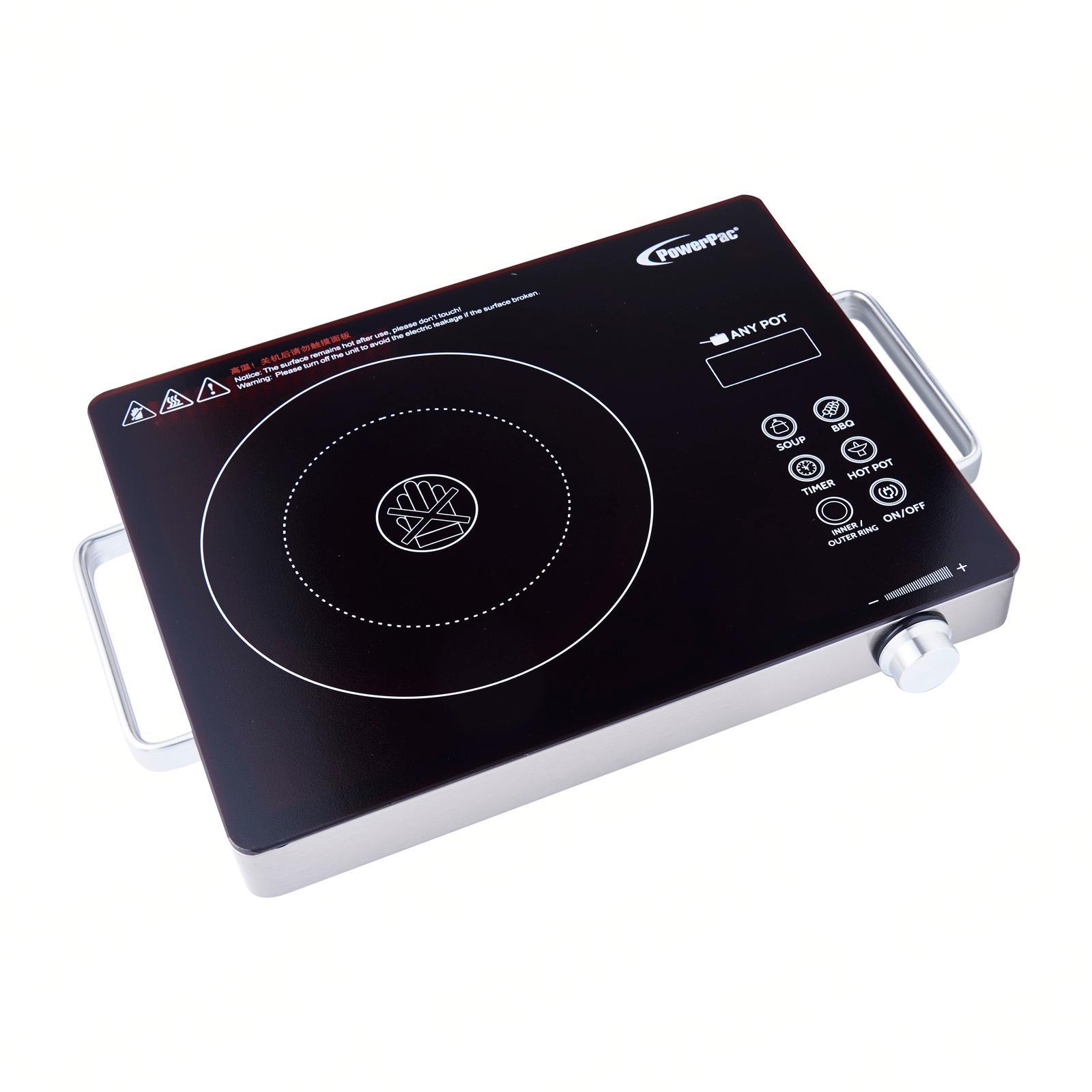 PowerPac Ceramic Infrared Cooker (Any Pot) 2000 Watts (PPIC831 ...
