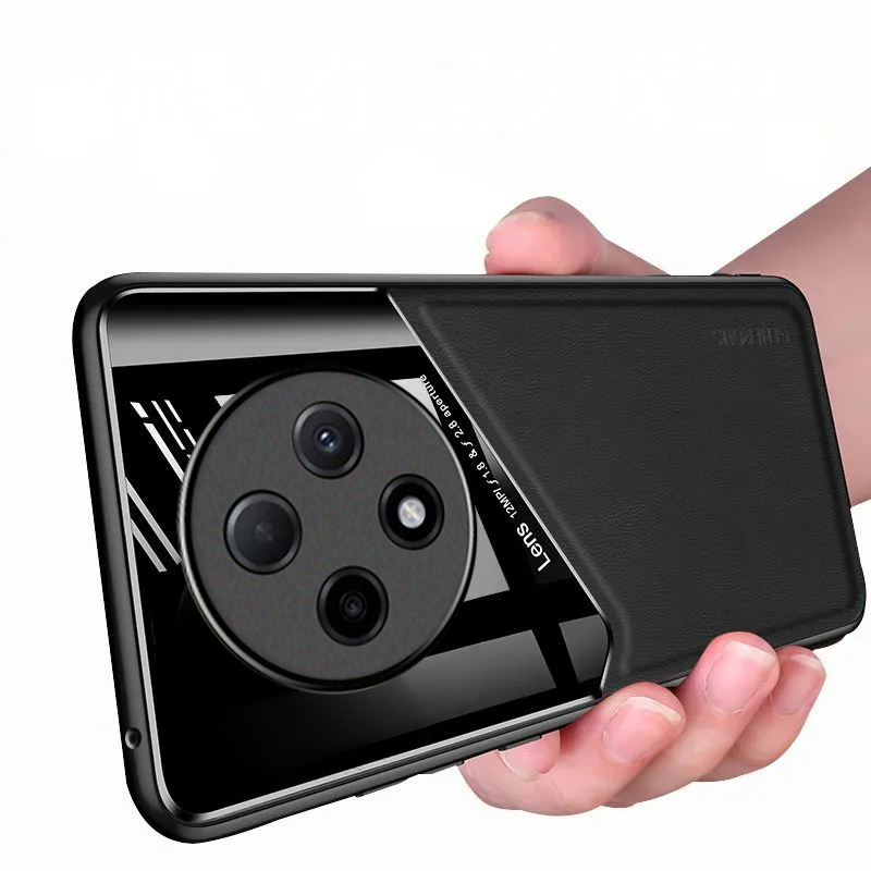 For OPPO Reno 12F Case The Lightweight Soft Magnetic mirror For OPPO ...