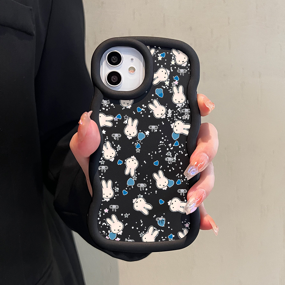 BILI for Redmi 13C Xiaomi Poco C65 Back Cover Full Screen Miffy Rabbit ...