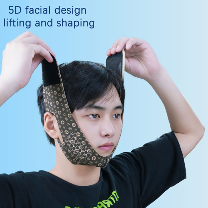 For Men V-face Bandage Facial Lifting And Tightening Shaping Contour ...
