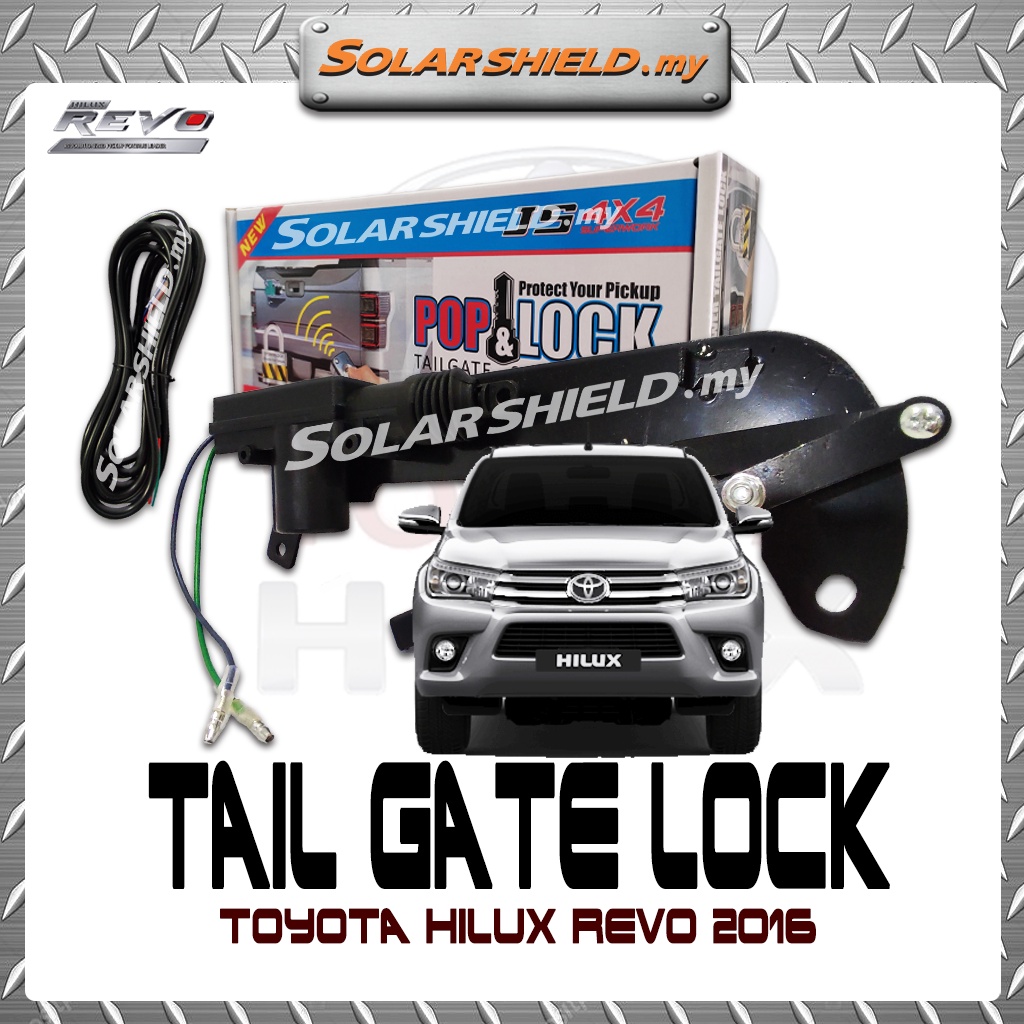 Toyota Hilux Revo Rocco Rogue 2015-2022 Tailgate Tail Gate Power Centre ...