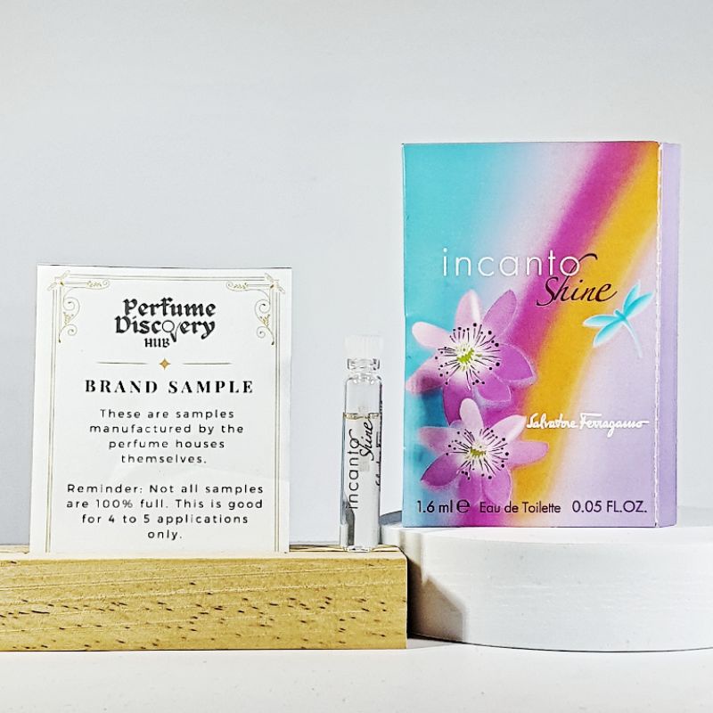 Salvatore Ferragamo Incanto Shine 1.5ml sample | Lazada PH