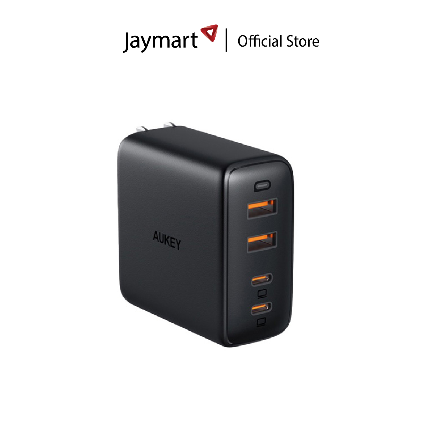 AUKEY Omnia 100W PD 4-Port Charger with GaNFast BLK PA-B7 (ของแท้) By Jaymart - Jaymart - ThaiPick