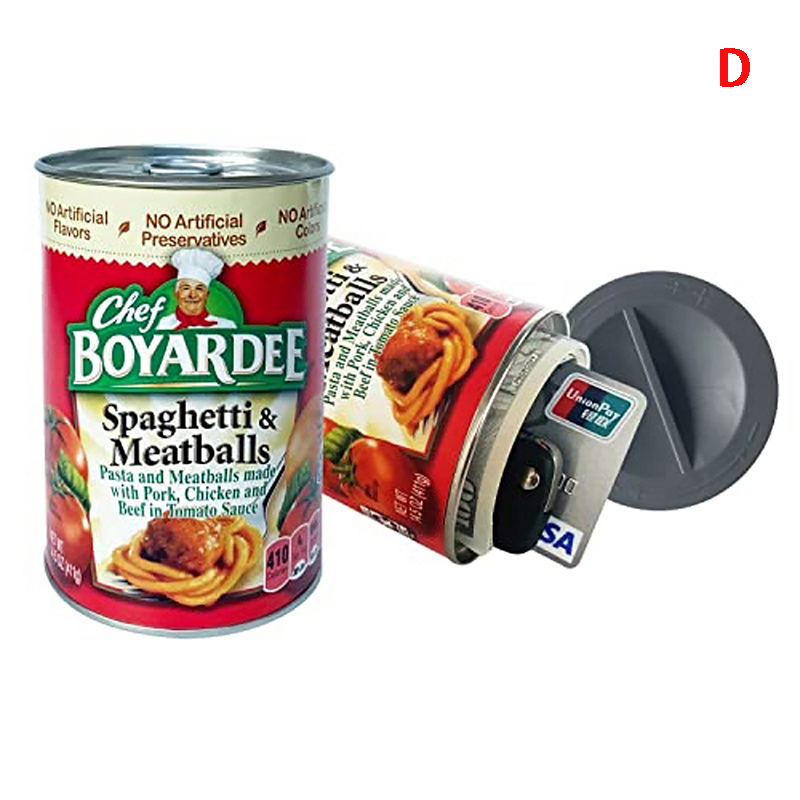 KingBe Hidden Safe Compartment Diversion Safe Food Cans Secret Stash ...
