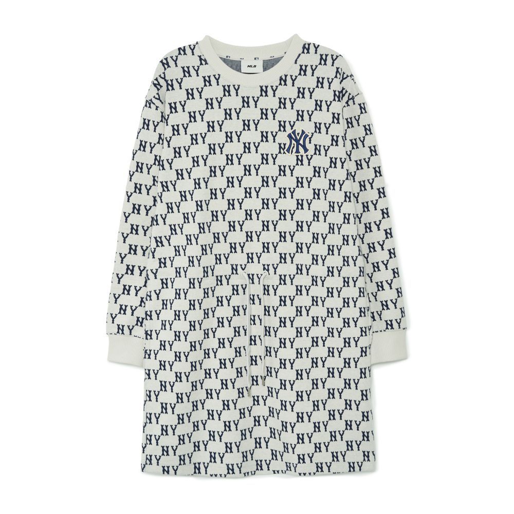 MLB ชุดเดรสผู้หญิง รุ่น 3FOPM0134 50CRD - สีขาว | Lazada.co.th