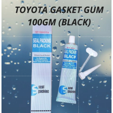 GUM GASKET (OEM) TOYOTA (BLACK) 100G SILICONE SEALANT LIQUID GASKET ...