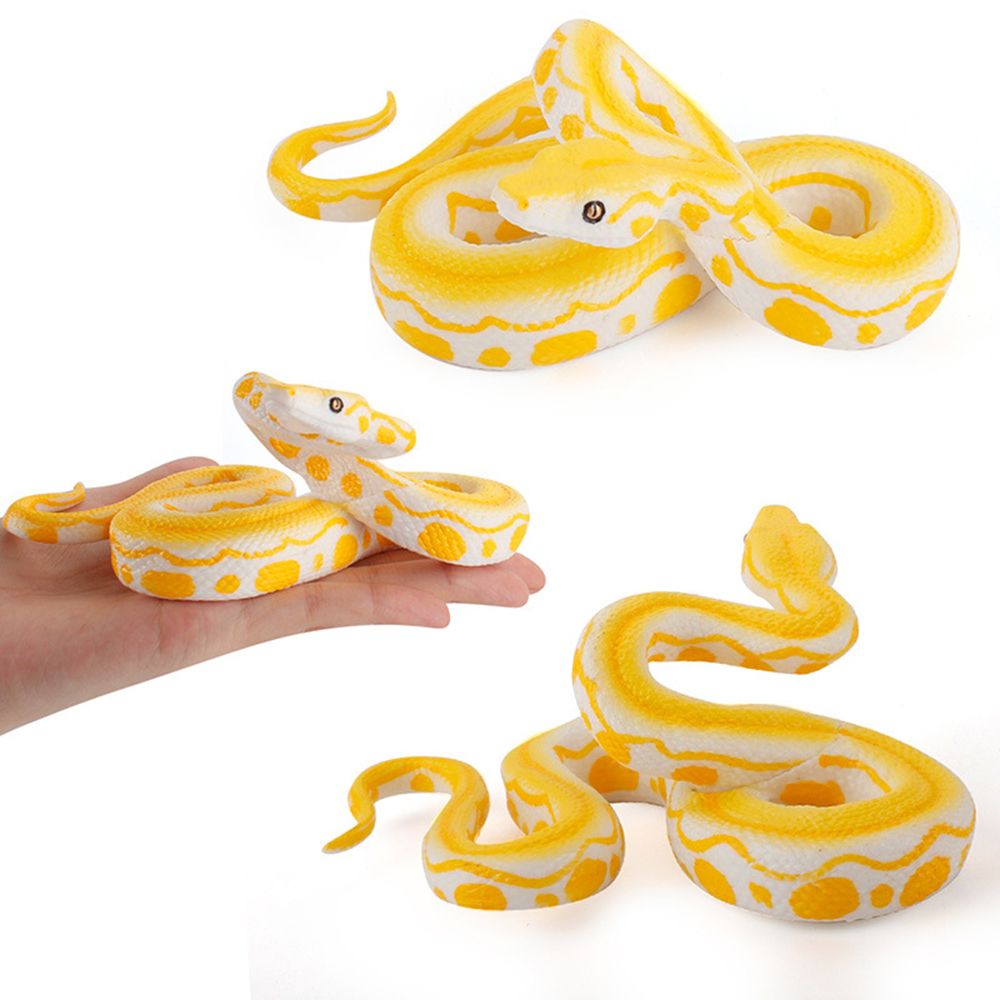 Realistic Mischief Scared Halloween Animal Model Snake Simulation Snake ...