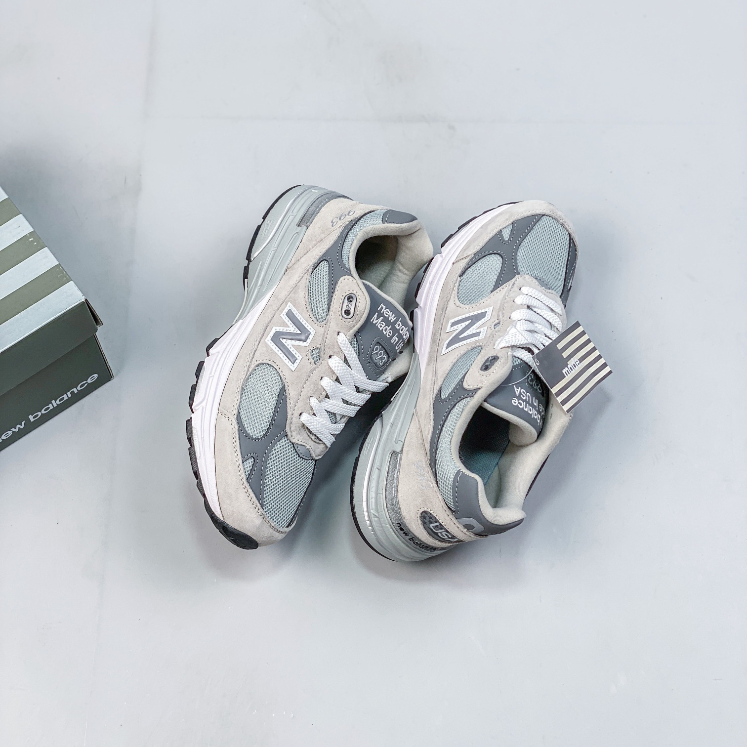 Authentic NEW BALANCE NB 993 Mens and Womens RUNNING SHOES MR993GL ...