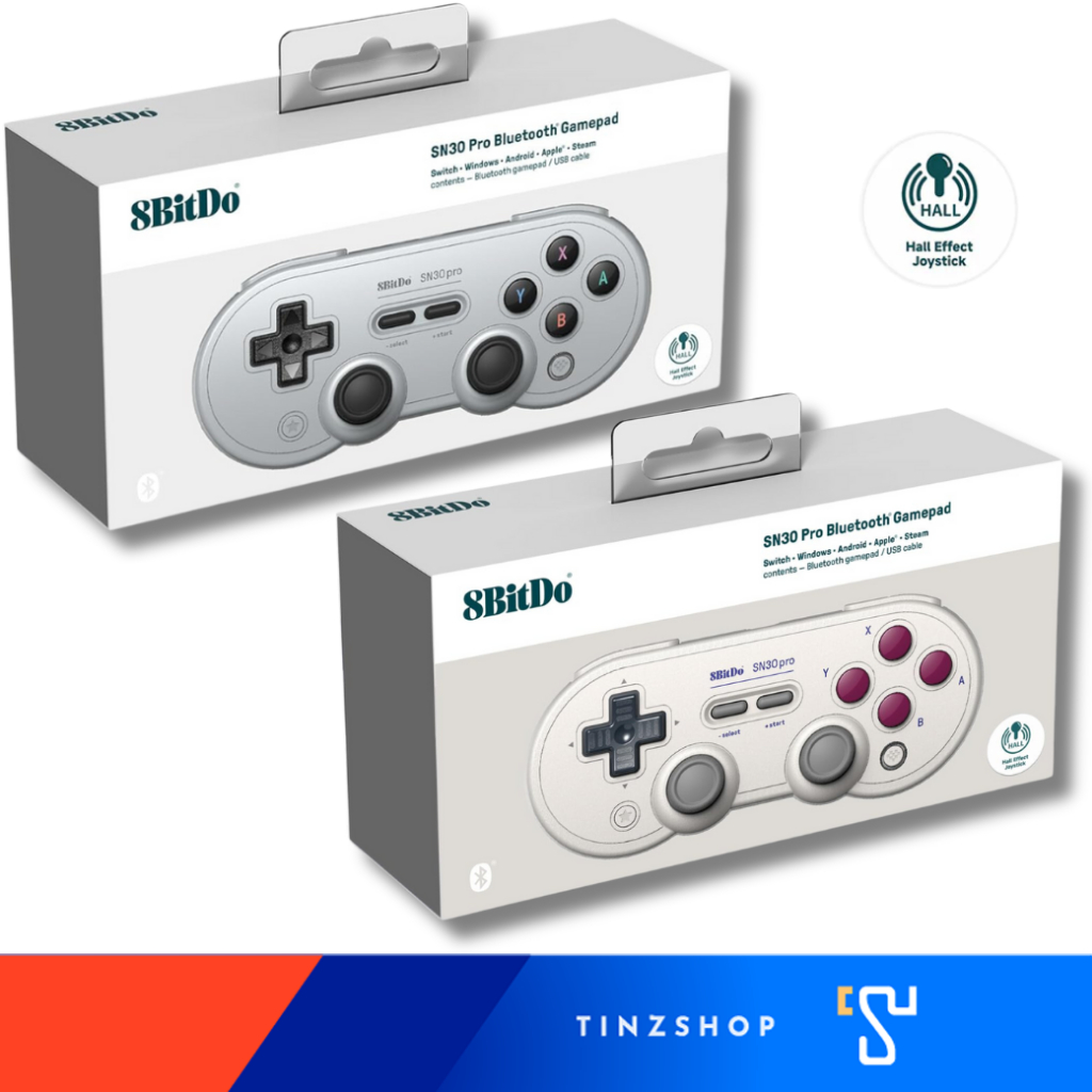 8BitDo SN30 Pro Bluetooth ControllerUpdate Compatible with Switch PC ...