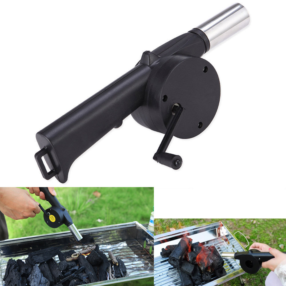 【Top Picks】Air Blower for BBQ Fire Bellows Hand Crank Barbecue Outdoor ...