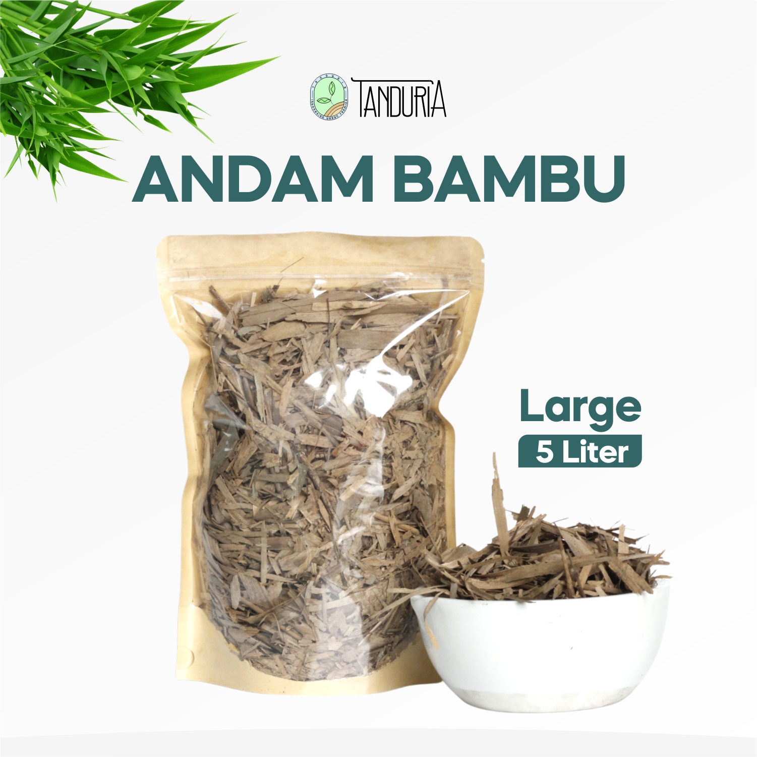TANDURIA - Andam Daun Bambu 5 liter // Media Tanam Andam Daun Bambu ...