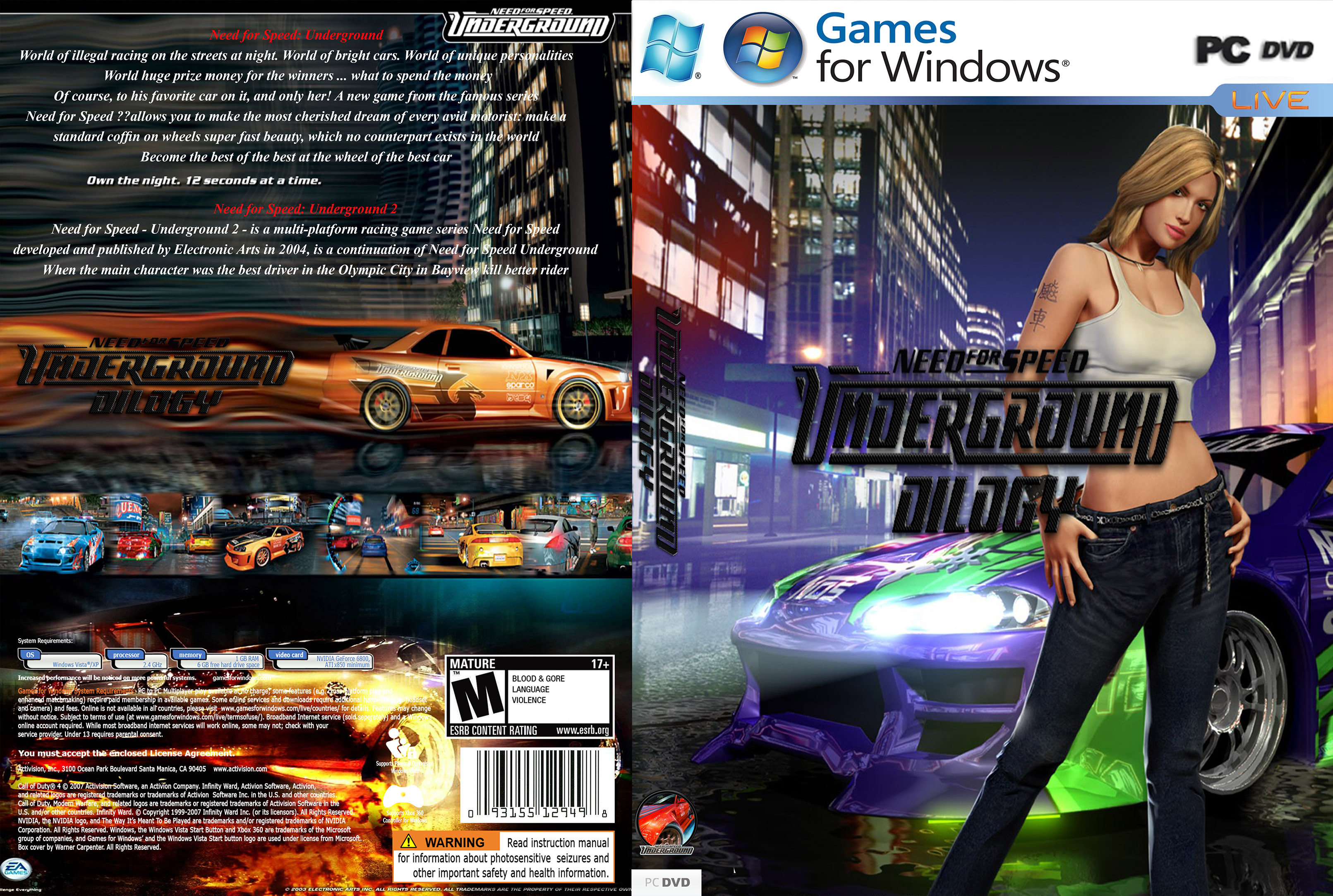 Need for Speed: Underground DILOGY PC GAME [Offline] | Lazada