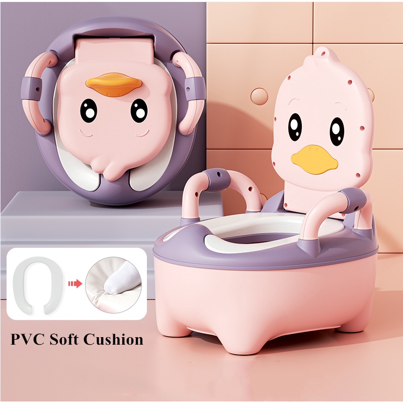 Baby Pot Children Toilet Seat Portable Urinal Toilet Bowl Cartoon Pot ...