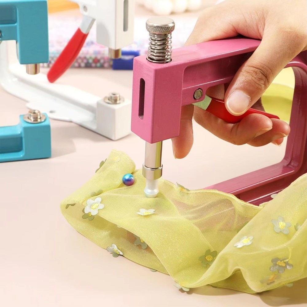 Rivet Fixing Hand Press Handmade Setting Machine Portable Fashion ...