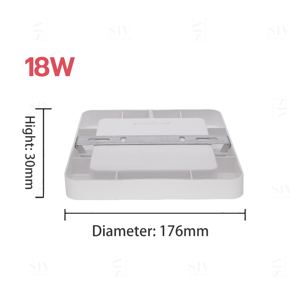 SIV 12W 18W 24W Surface Mounted LED Panel Light Downlight Ceiling ...