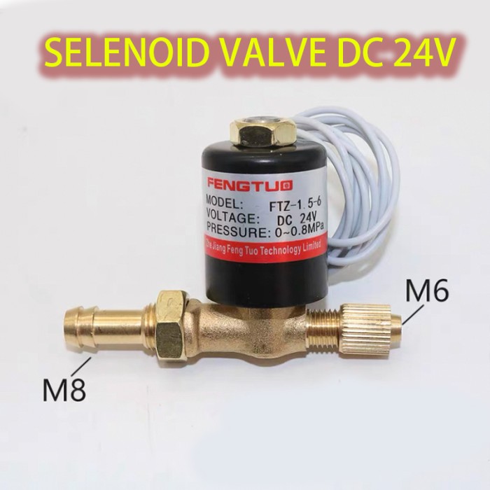 SELENOID VALVE AC 220V/SELENOID VALVE DC 24V - MAJUBERSAMA 25 | Lazada ...