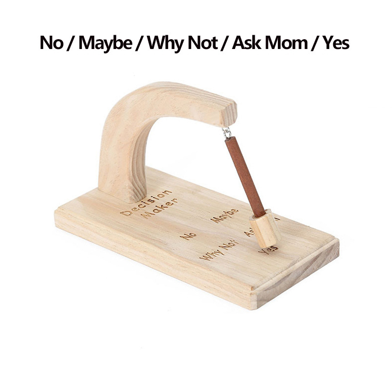 Decision Maker Board Wooden Decision-making Solution Board | Lazada PH