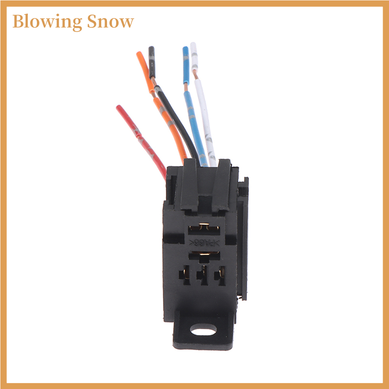Blowing 5Pin Car Relay Socket Violet Socket Car Connector Porous Car ...