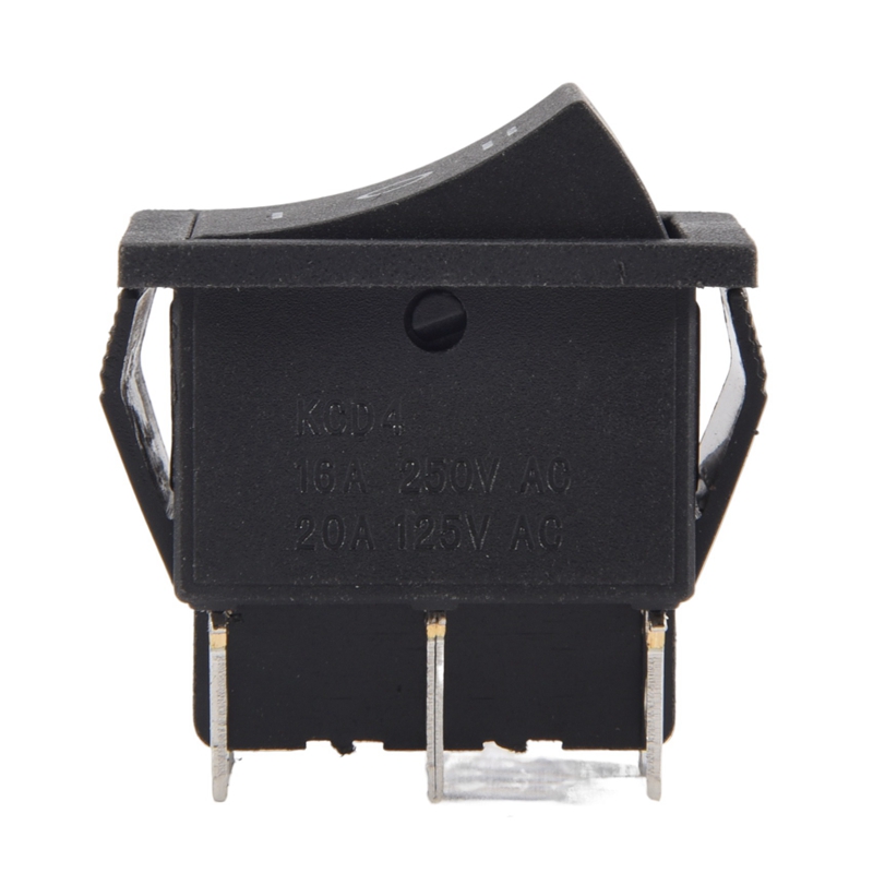 6-Terminals 3 Position ON/OFF/ON DPDT Boat Rocker Switch 16A 250VAC 20A ...