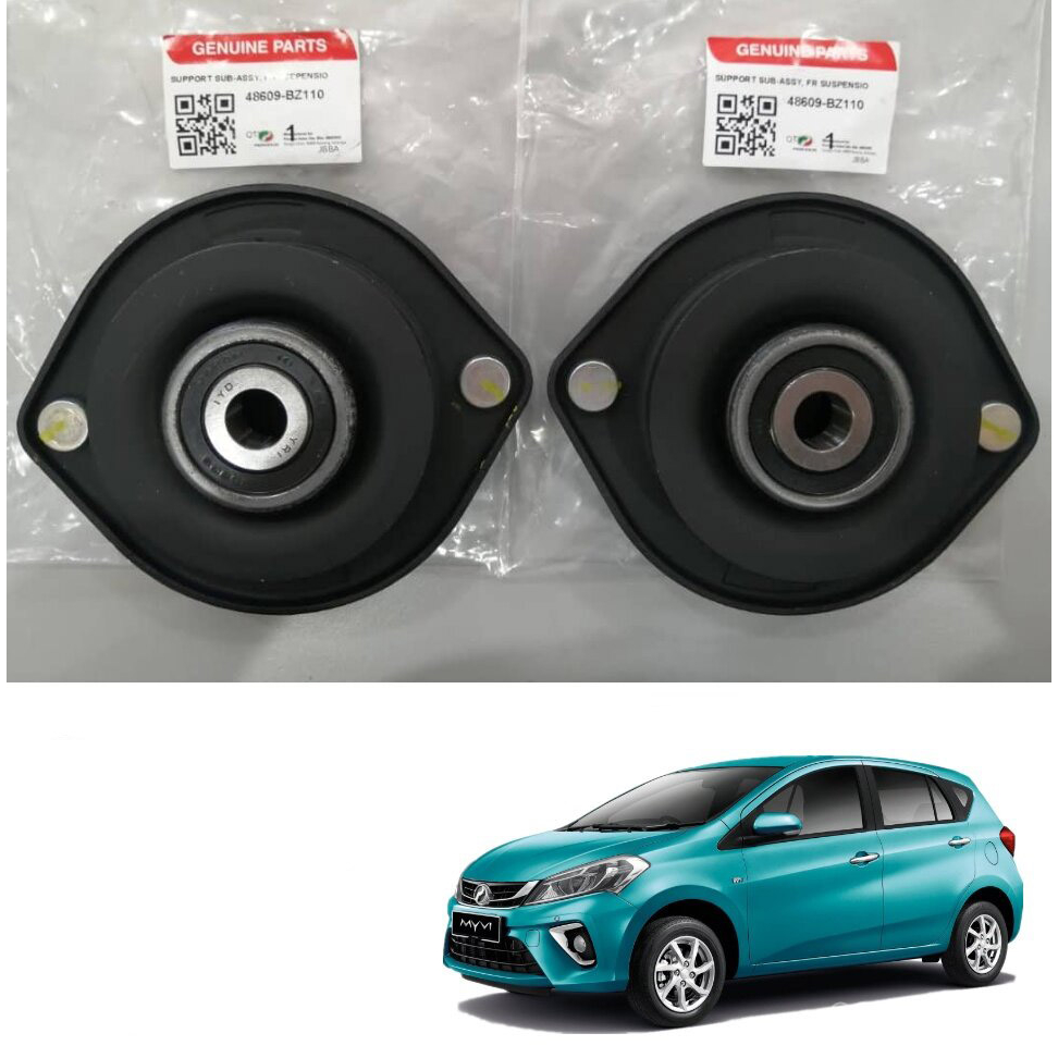 1PAIR PERODUA MYVI 2018 FRONT ABSORBER MOUNTING SET 48609-BZ110 | Lazada