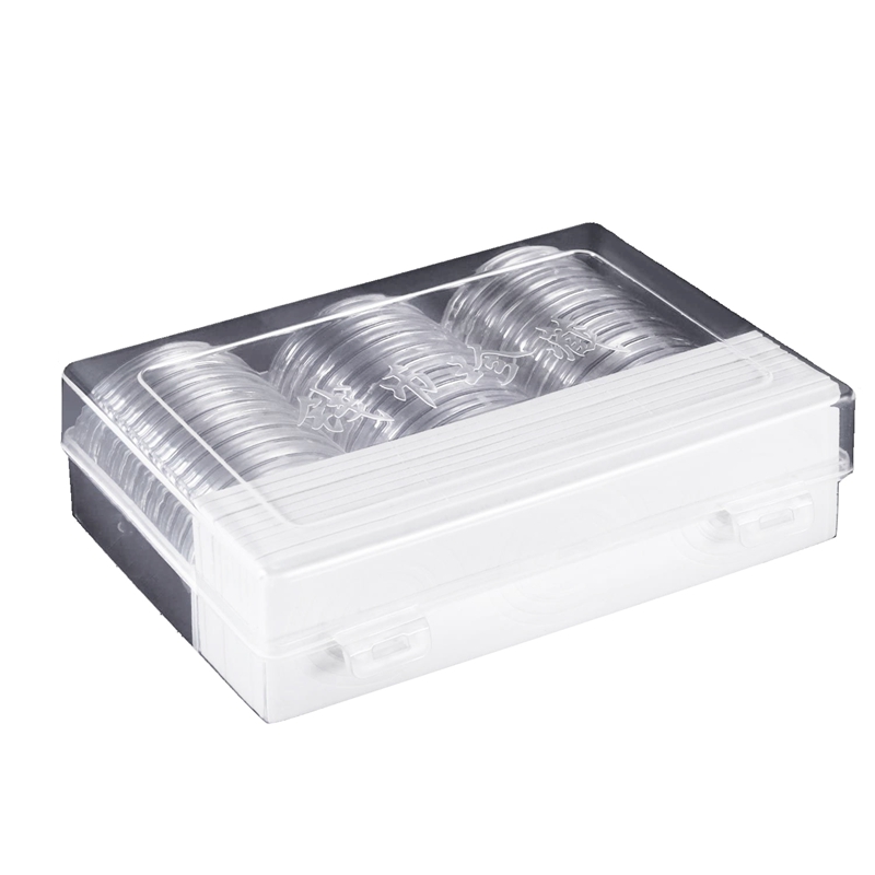 46 mm Coin Capsules Holder and Protect Gasket Coin Holder Case Box for ...