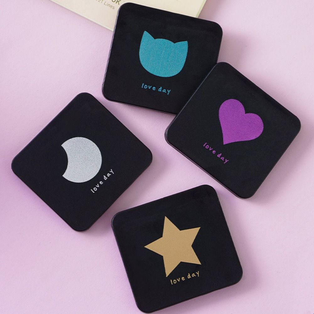 New Compact Makeup Mirror Portable Foldable Pocket Cosmetic Mirror Mini ...