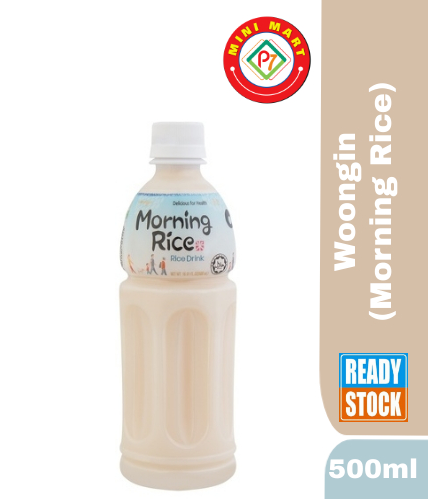 WOONGJIN Rice Flavored Drink Morning Rice Btl (Bundle of 3 x 500ml ...