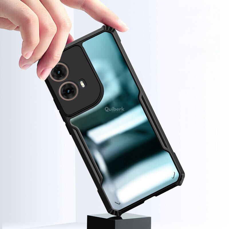 xipare for Motorola Moto G85 5G Clear Case Shockproof Transparent Hard ...